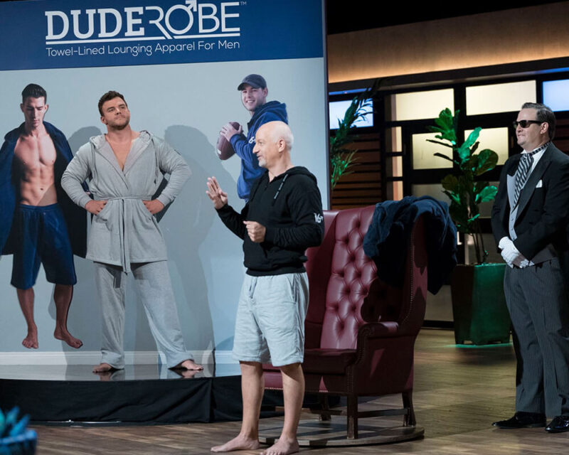 Dude Robe Brand Design Shark Tank - MS Design Graphics - 🕺