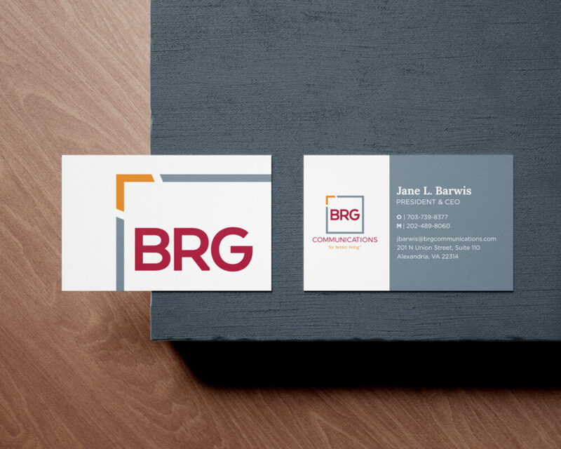 BRG Communications Brand Refresh - MS Design Graphics - 💬