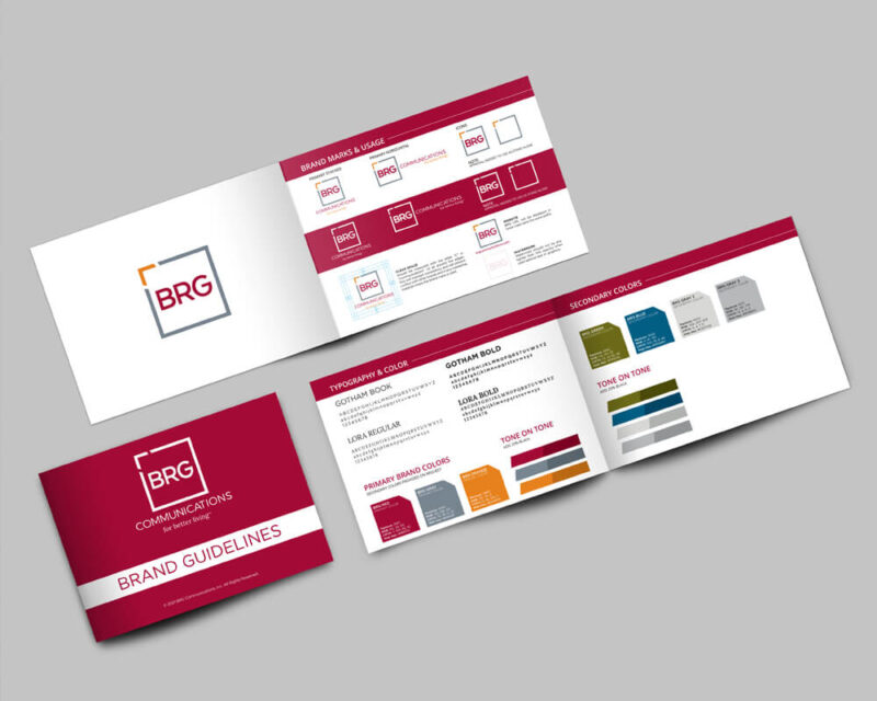 BRG Communications Brand Refresh - MS Design Graphics - 💬