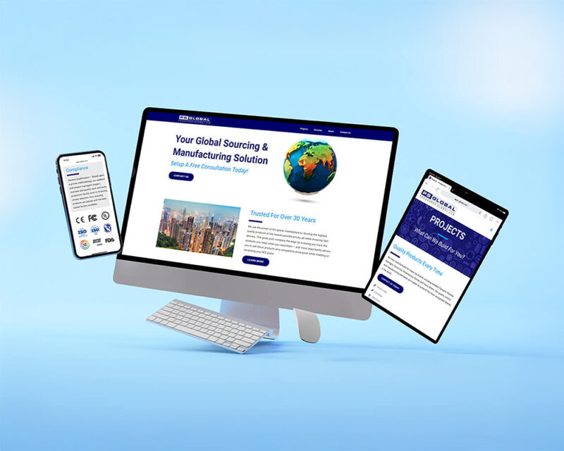 Prosource Global Website - MS Design Graphics - 2025